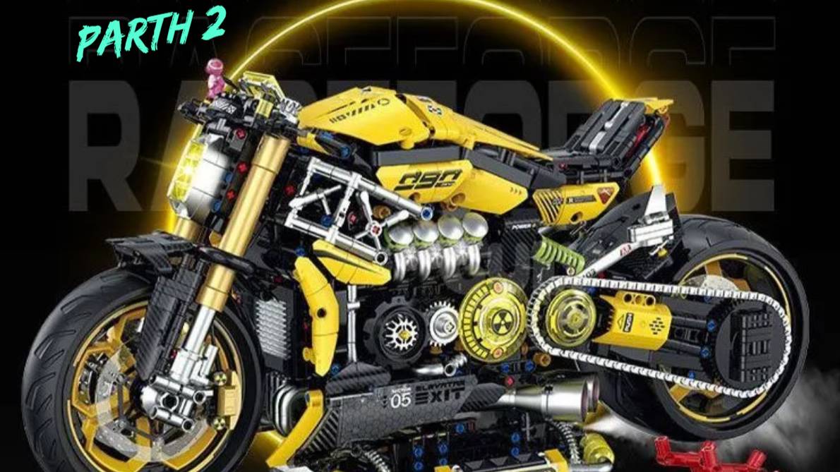 Вторая часть сборки HARLEY GRAND WARCRAFT в стиле Киберпанк! Урезанная версия.