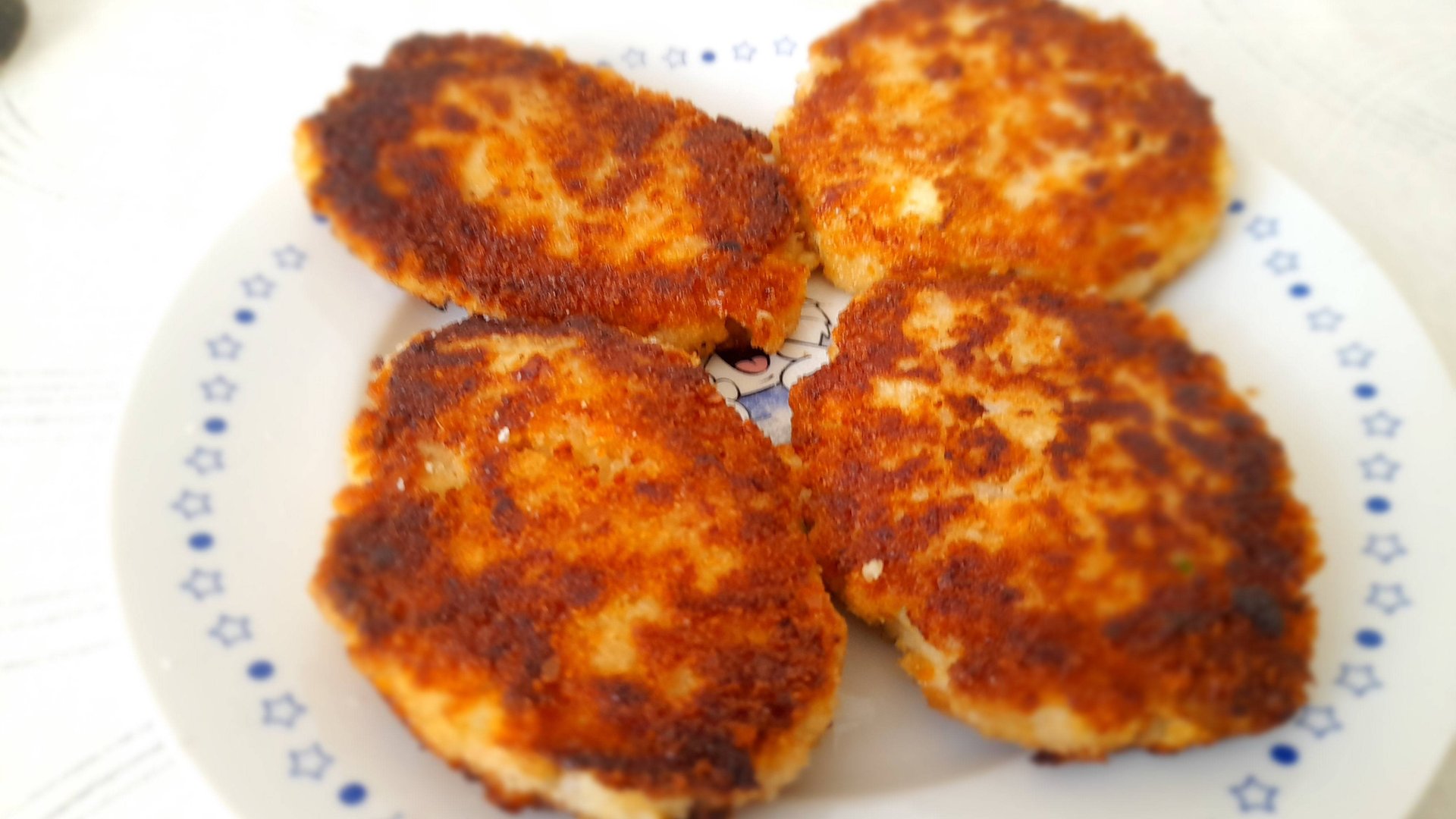 Куриные котлеты с кабачком