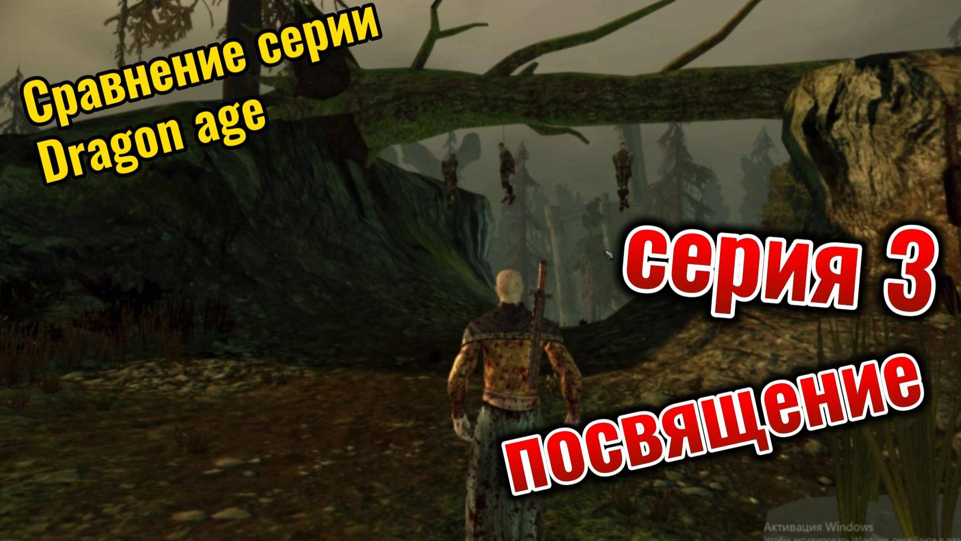 Dragon age origins сравнение серии . серия 3 посвящение
