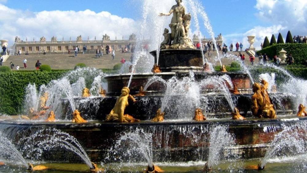 Франция Фонтаны Версаля -