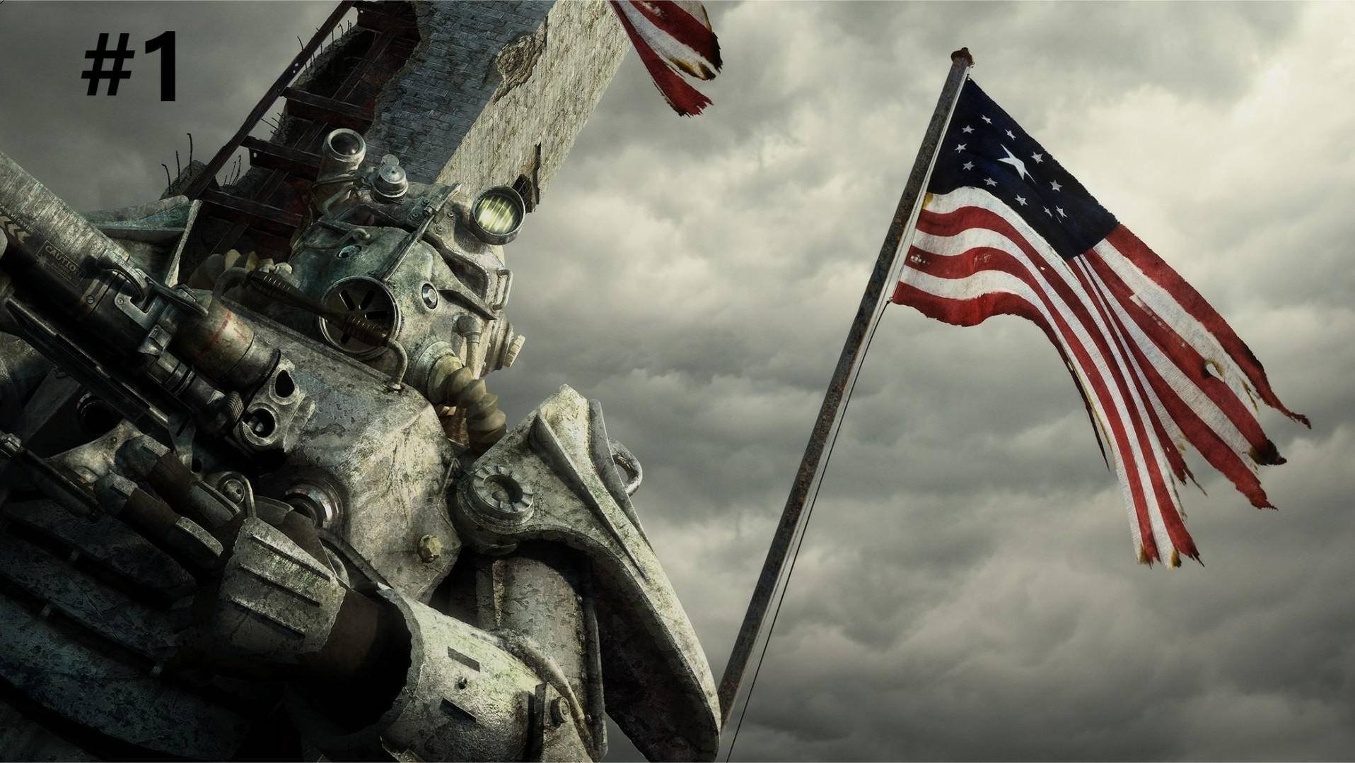 Fallout 3 (ур.очень сложный) #1 (только звук игры))