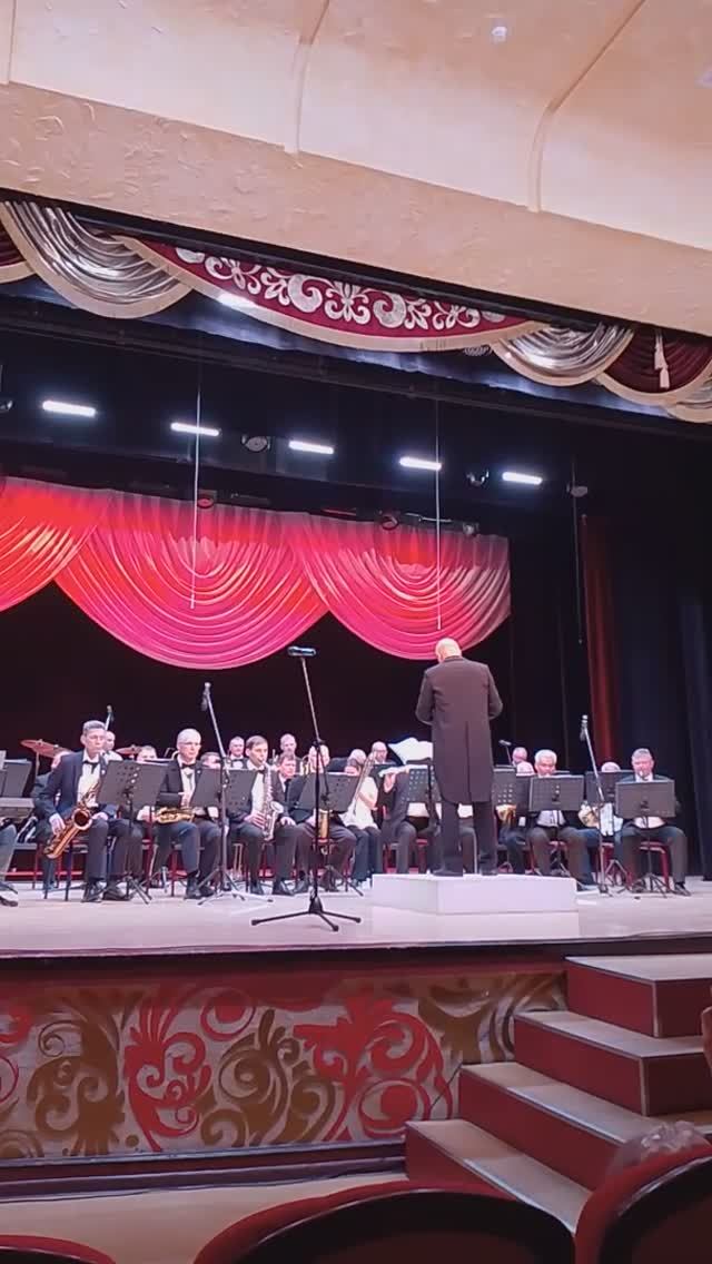 Фантазия Великой Отечественной войны (отрывок): оркестр г. Анапы (01.10.2025)