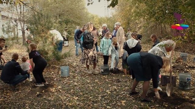 "Дарим природе зеленый подарок в день пожилого человека"