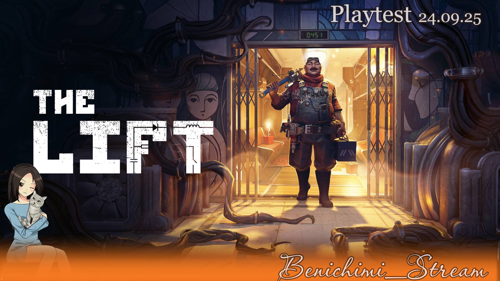 [ THE LIFT: Supernatural Handyman Simulator ] Демо-версия. Что же произошло с Институтом...