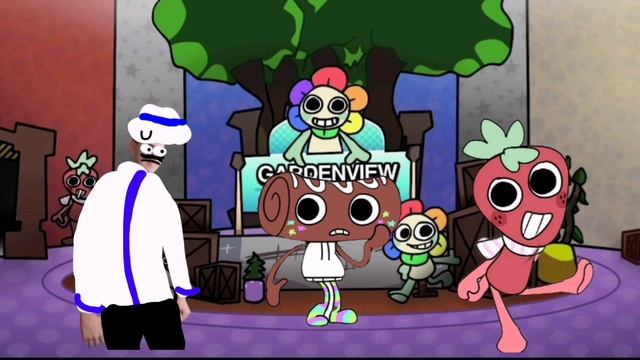 FNF по миру Денди старый Никита v1.