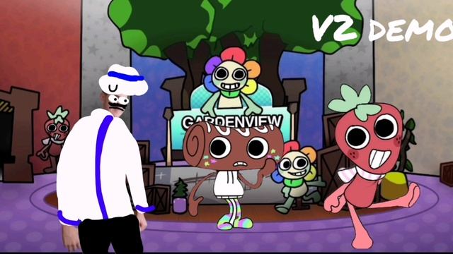 FNF по миру Денди старый Никита v2 демо.