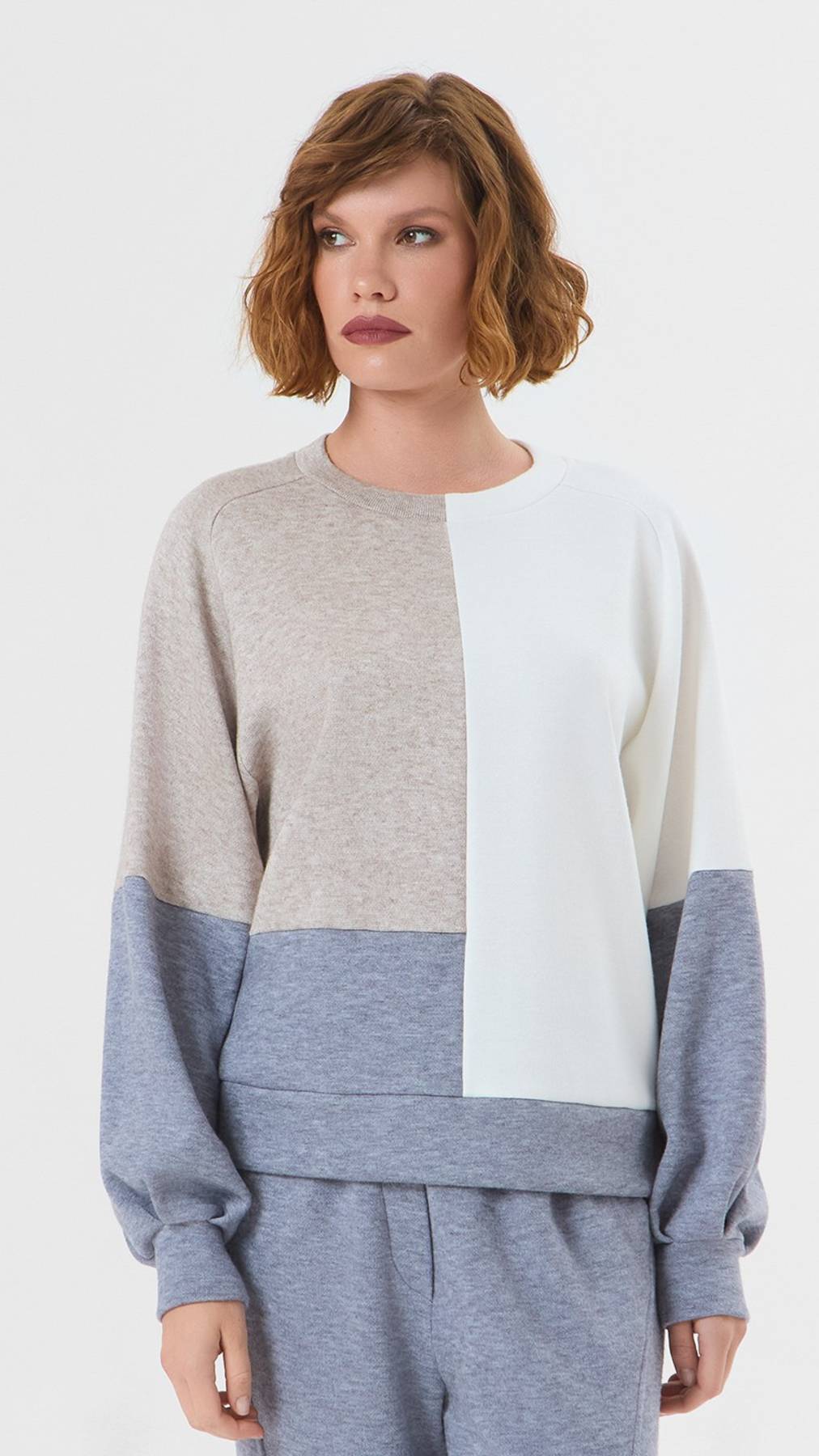 Джемпер женский теплый LO бежевый Артикул: 0925202807