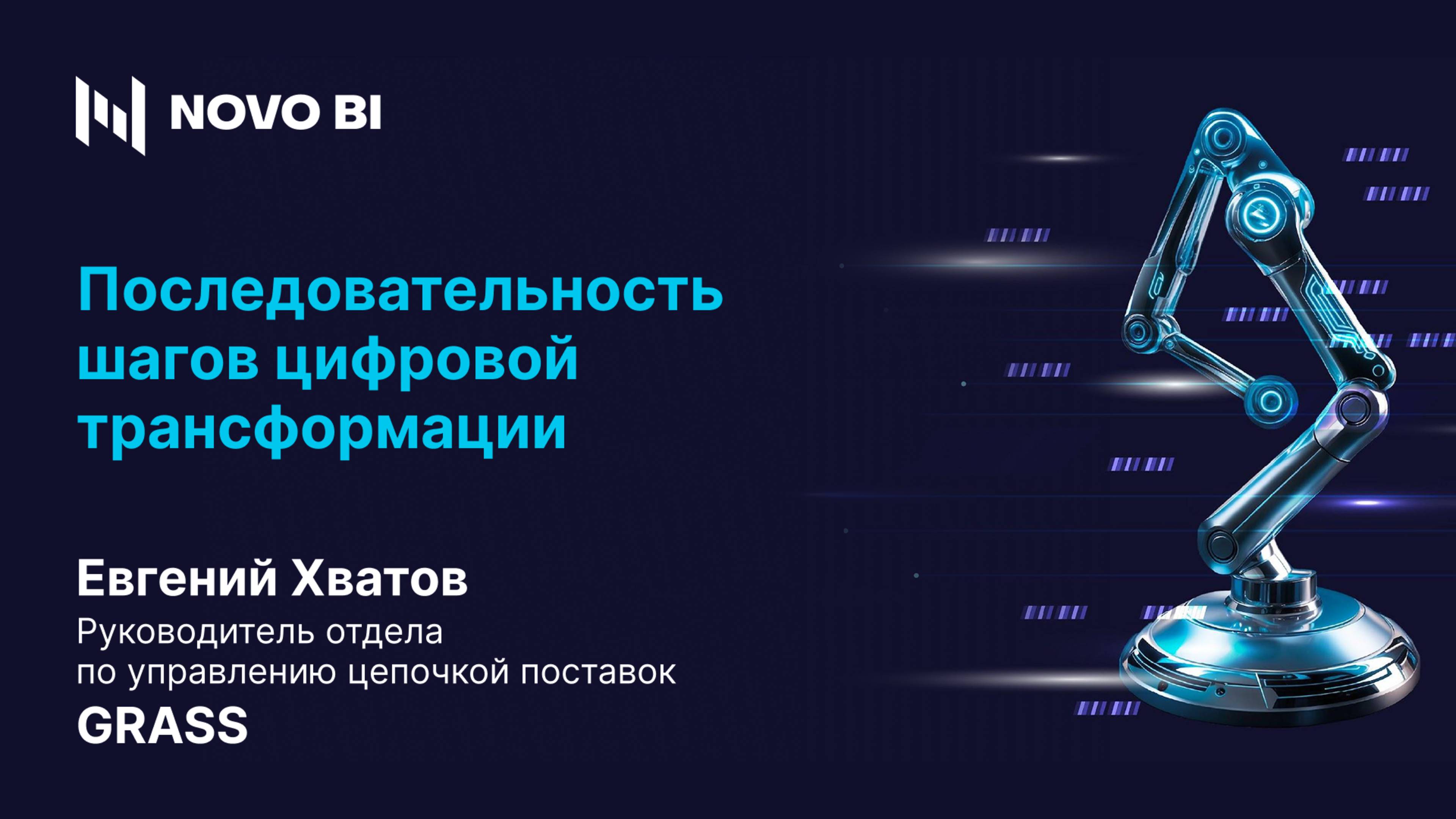 Последовательность шагов цифровой трансформации