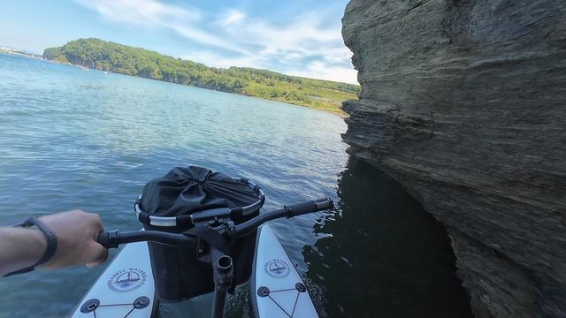 Русский остров, Велопоездка, пещера в скале, Владивосток, август 2025.