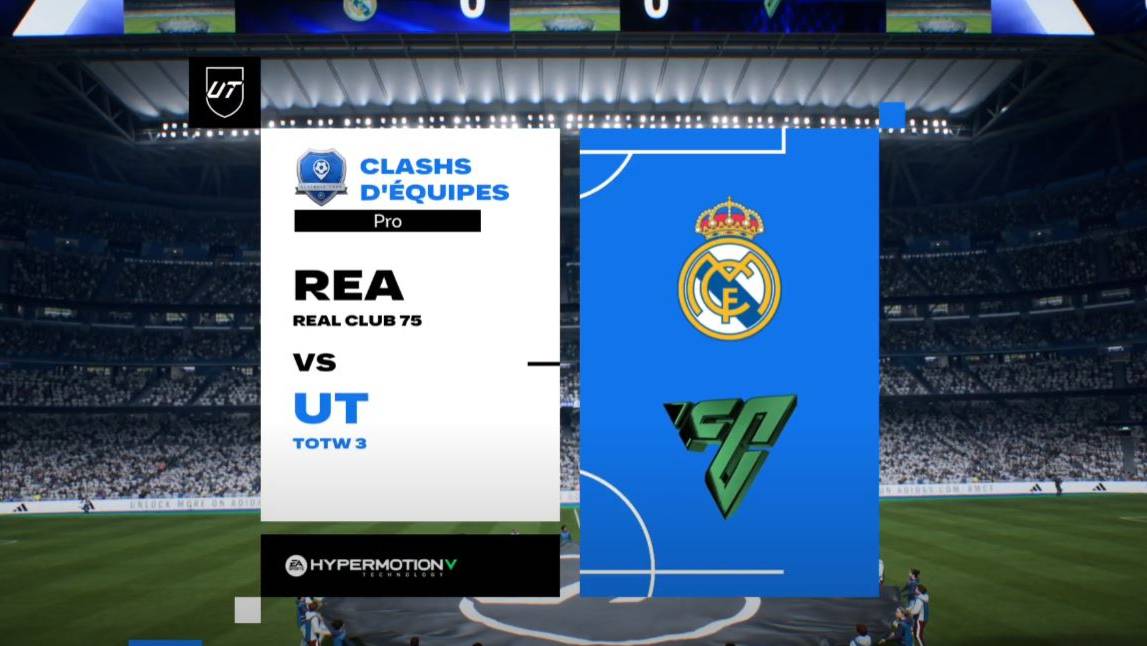 Clash Equipe • Real Club 75 🆚 TOTW 3