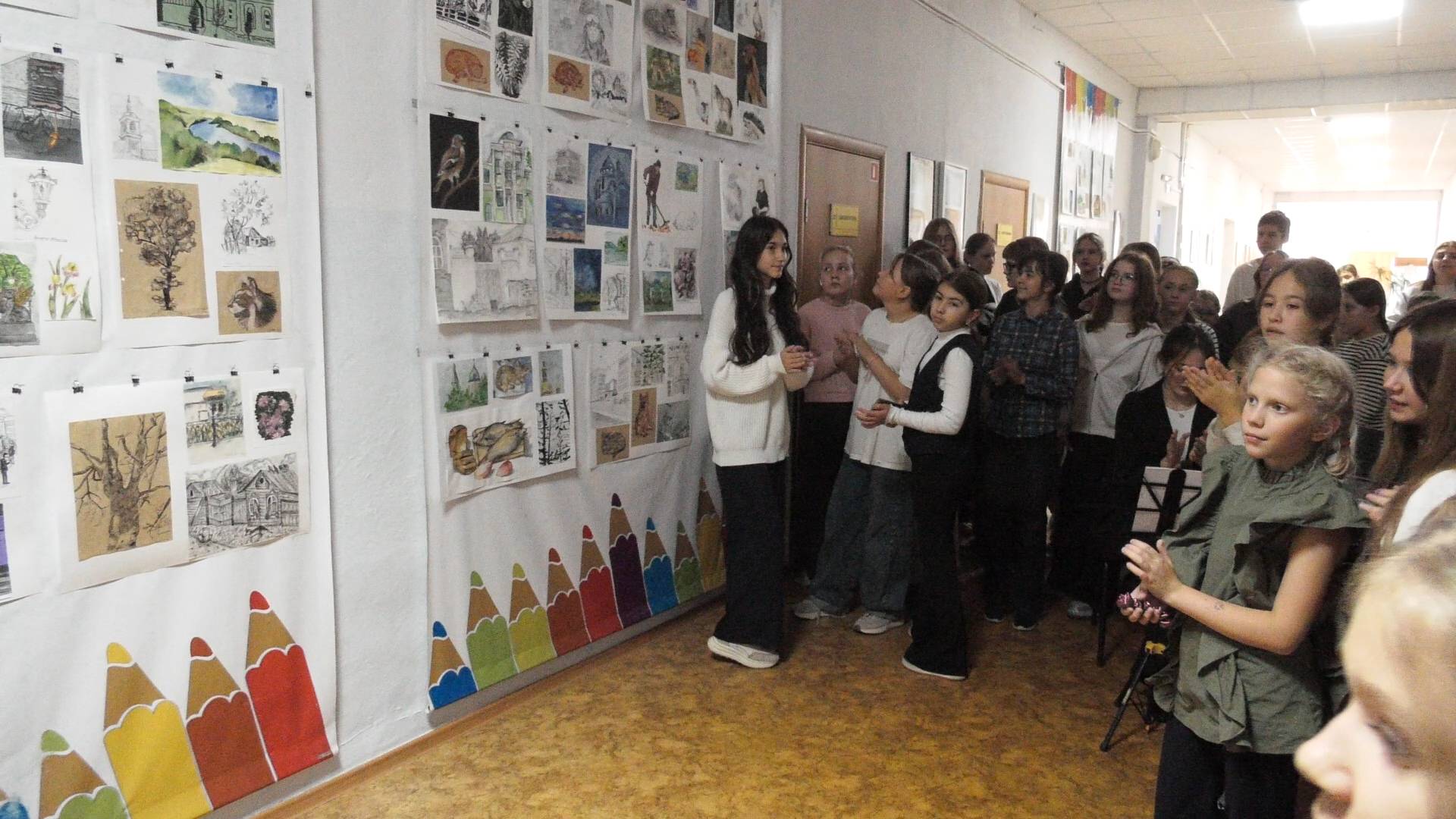 В школе искусств №2 прошло открытие выставки