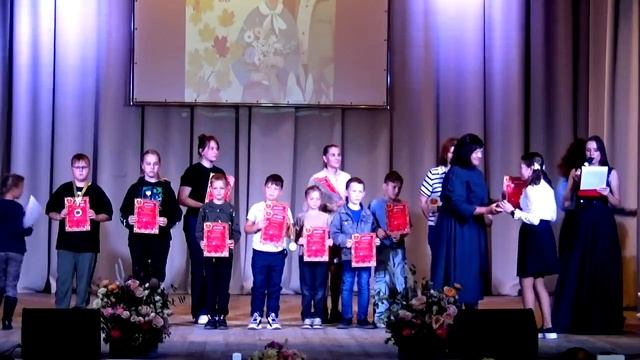 Награждение в номинации ДПИ и ИЗО "Время талантов" (VI фестиваль, 01.10.25 г., с.Верх-Тула, НСО)