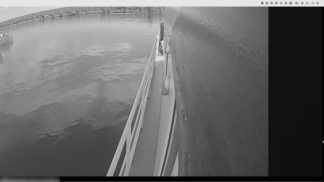 Запись с камер подключенных к NSCAR.online установленных на водном судне