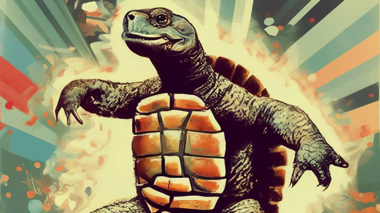 Черепахи танцуют брейк-данс