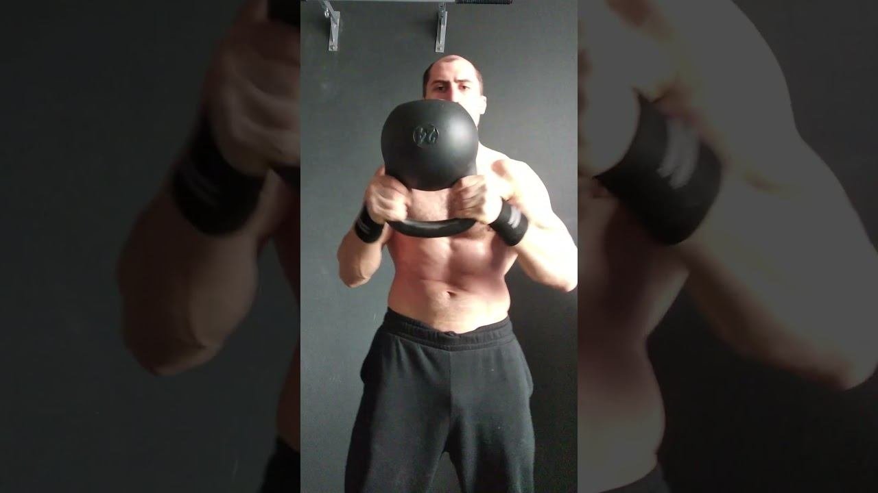 5 Крутых Упражнения с Гирей для подкачки всего тела (Таких 10 подходов!) #motivation