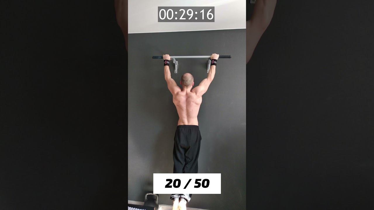 50 ПОДТЯГИВАНИЙ за ОДИН ПОДХОД 15.05.2025  НЕ СЛЕЗАЯ С ТУРНИКА #50подтягиваний