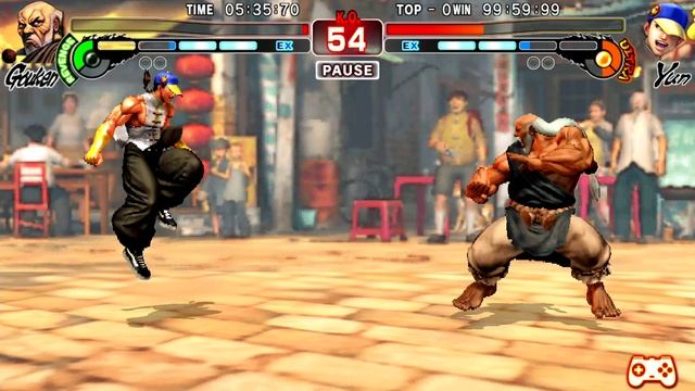 Street Fighter - IV Android Gouken Arcade Beginner Eng 01