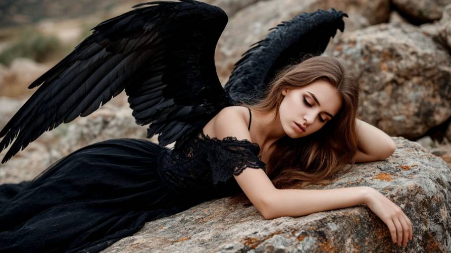 Ты ангел мой падший