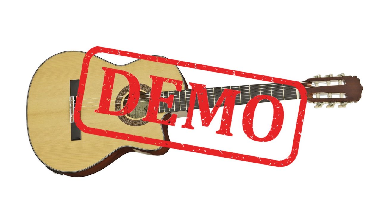 Электроакустика ARIA A-10CE - краткая демонстрация звучания