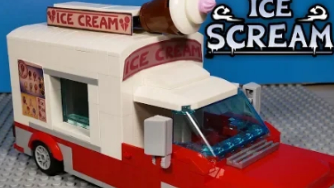 Как из lego сделать крутую машину мороженщика
