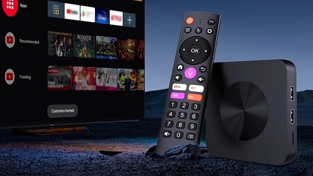 Android TV приставка i96 Z8 max обзор