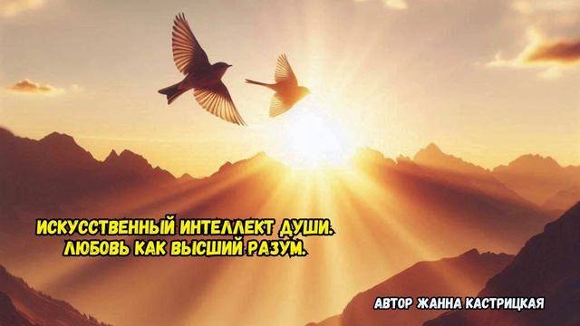 Подкаст. Искусственный интеллект Души. Любовь как высший разум.