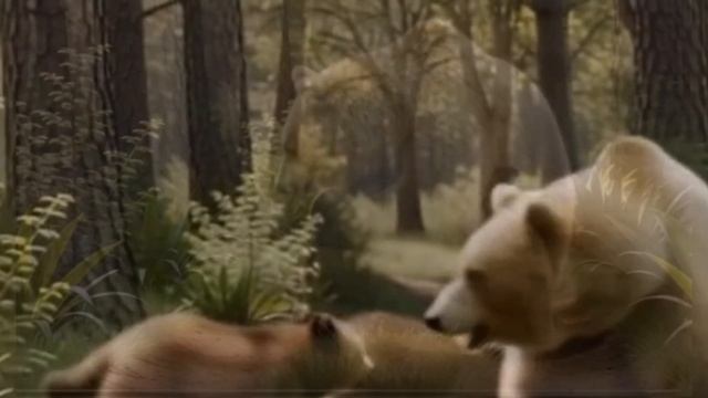 Девушка медведица.