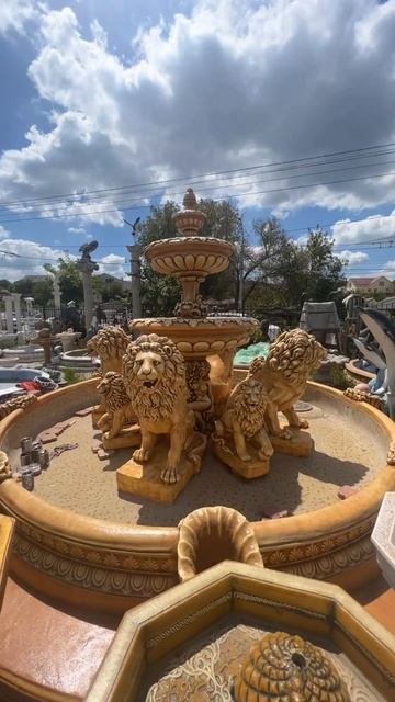 Фонтан Царский Львы