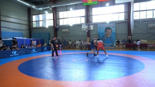 Пятибалльный бросок через бедро! 92 кг. Эссоме Самуель (Новокубанск)-Шеремет Иван (Славянский р-н)