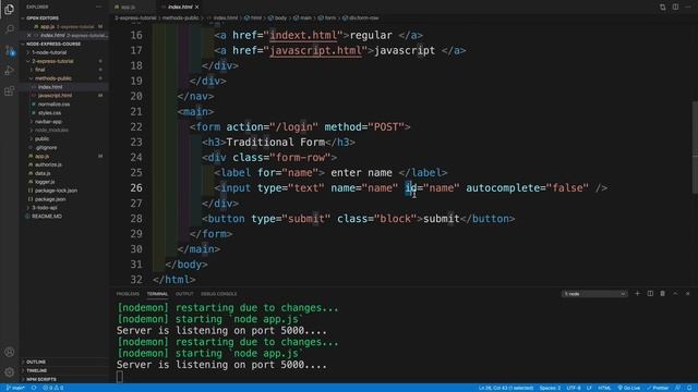 Node.js and Express.js - Full Course - 3of3