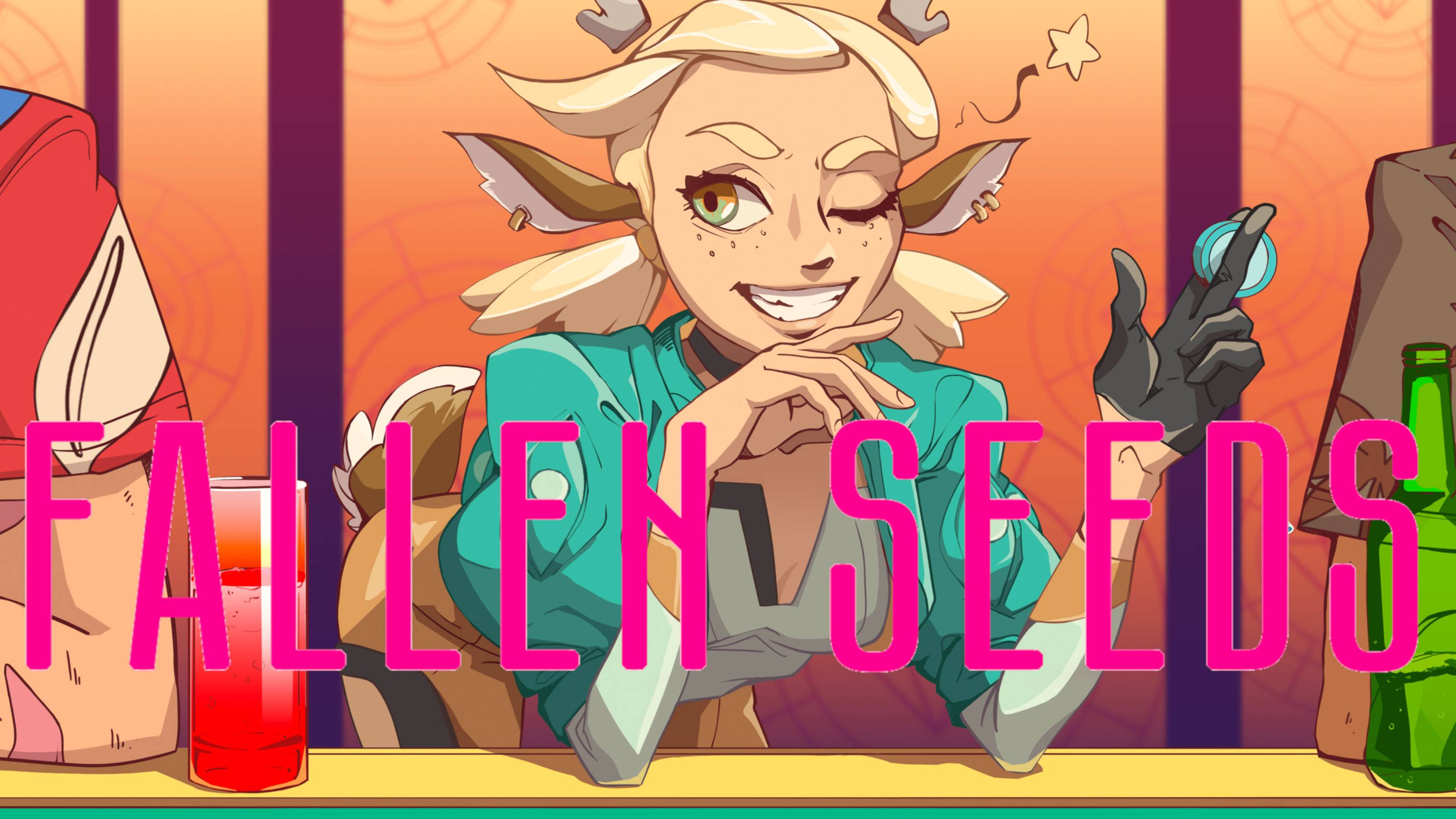 01 - Fallen Seeds (Фантастическая Визуальная новелла)