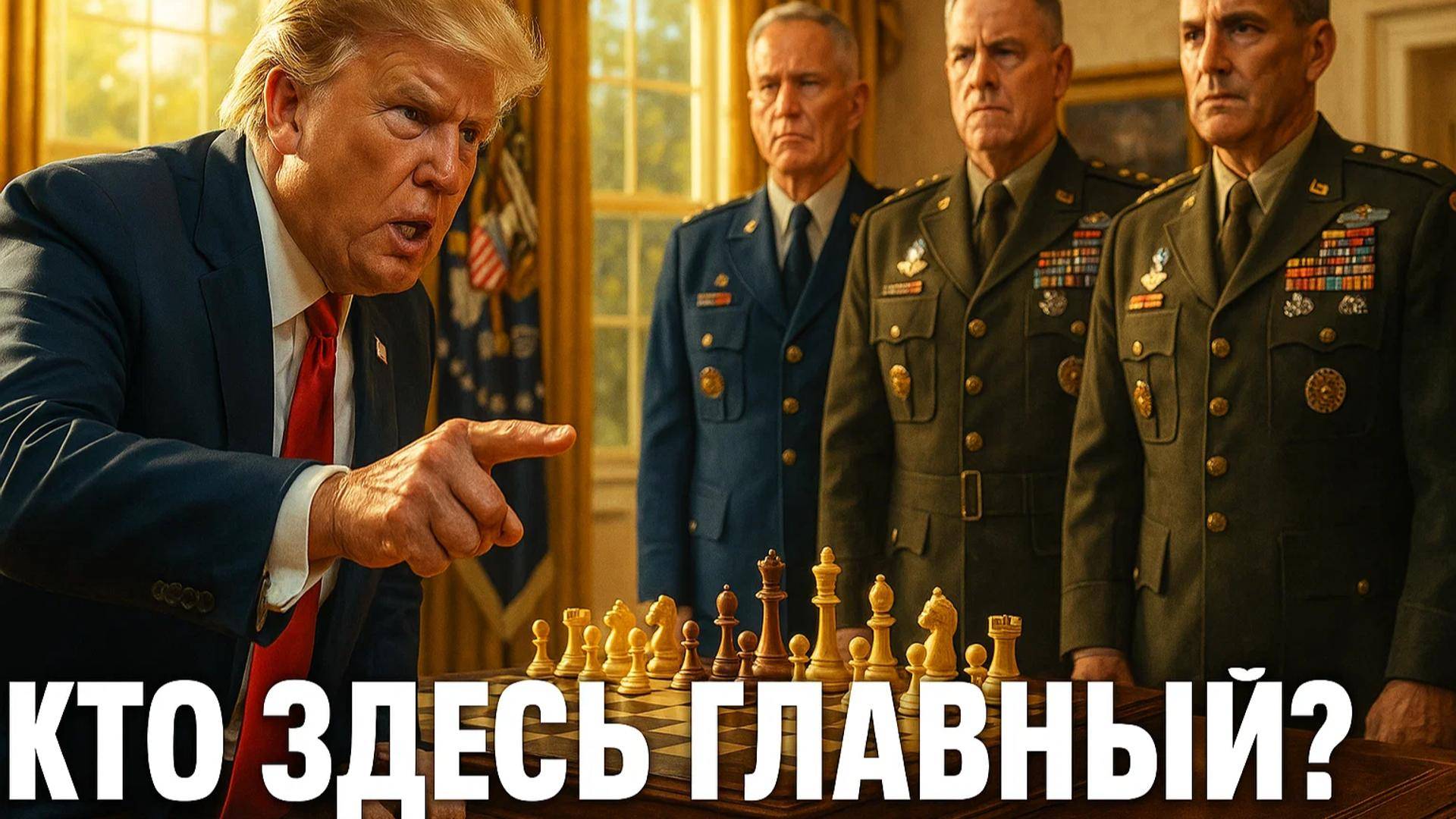 🤯 Шок в Вашингтоне: Трамп устроил разнос высшему военному командованию