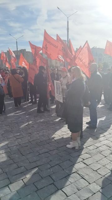 Митинг КПРФ 4 октября 2025года (8)