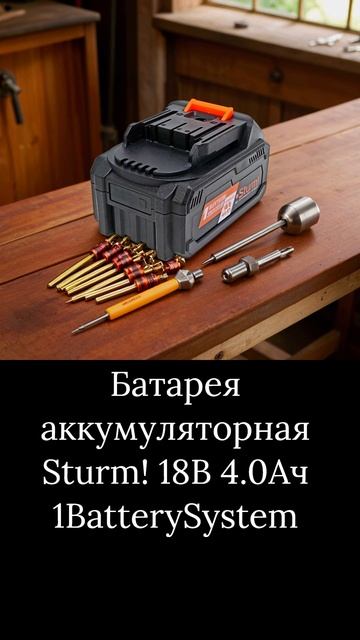 Батарея аккумуляторная Sturm! 18В 4.0Ач 1BatterySystem
