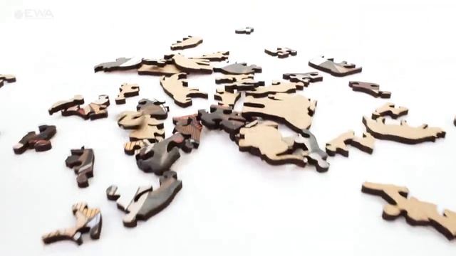 Промо ролик EWA Eco Wood Art 2025 подборка сборных деревянных механических моделей