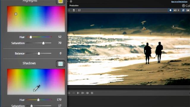 Цвет, Стиль, Цветокоррекция: CyberLink ColorDirector – смотреть ...
