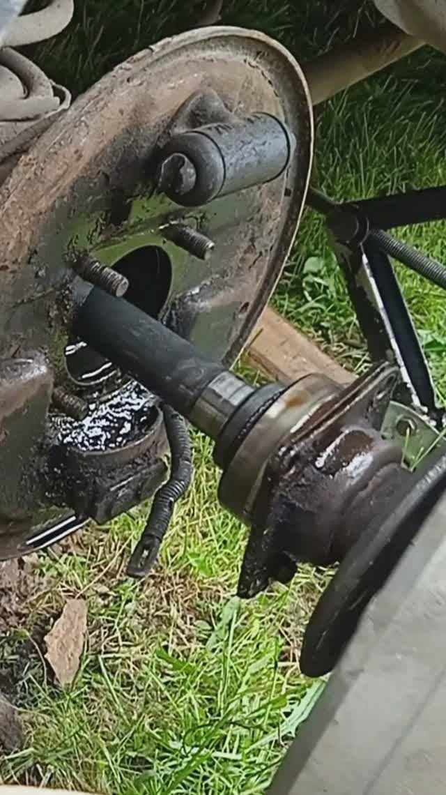 Как выбить полуось ВАЗ-2101-07