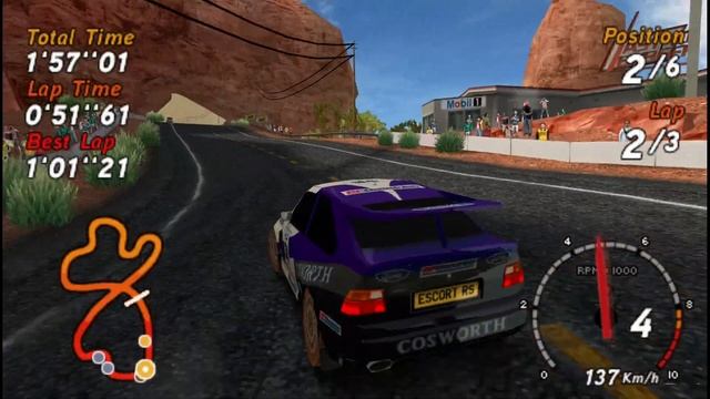 Sega Rally Revo (2007) [PSP]