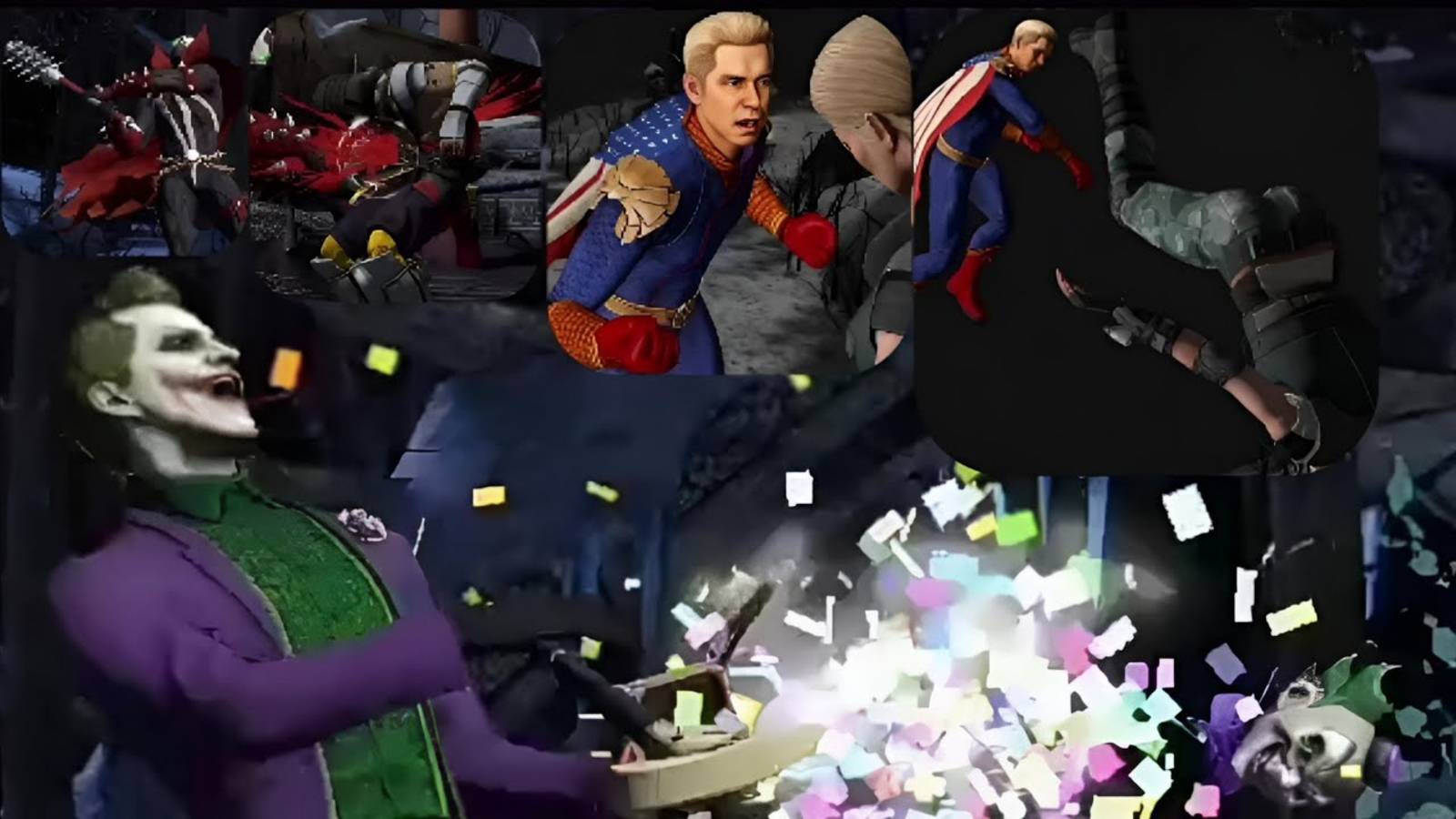 Персонажи комиксов в Mortal Kombat Mobile.