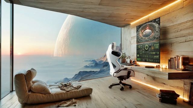 Get in the Zone： Ultimate Focus Sci Fi Ambient Music 🎧 to Stop Procrastination (Binaural Beats)