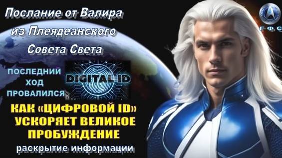 ✨ Послание от Валира из Плеяд: Как «Цифровой ID» ускоряет Великое Пробуждение
