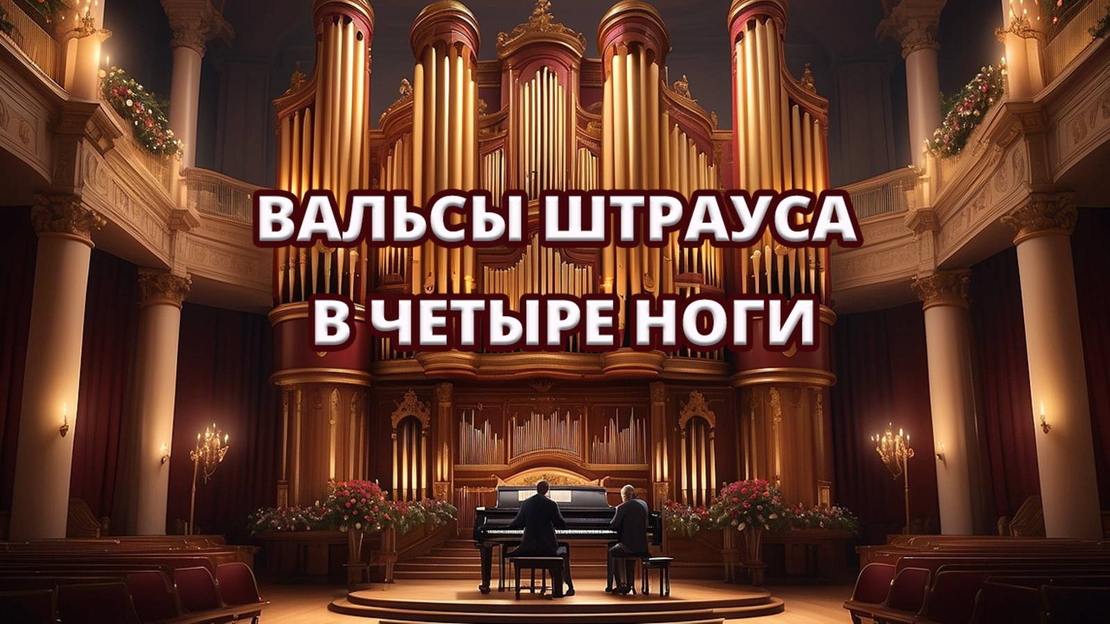 🎹Вальсы Штрауса в четыре ноги👣✨