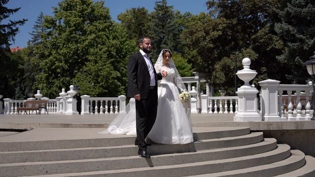 Азнаур и Асият. Свадебный клип.