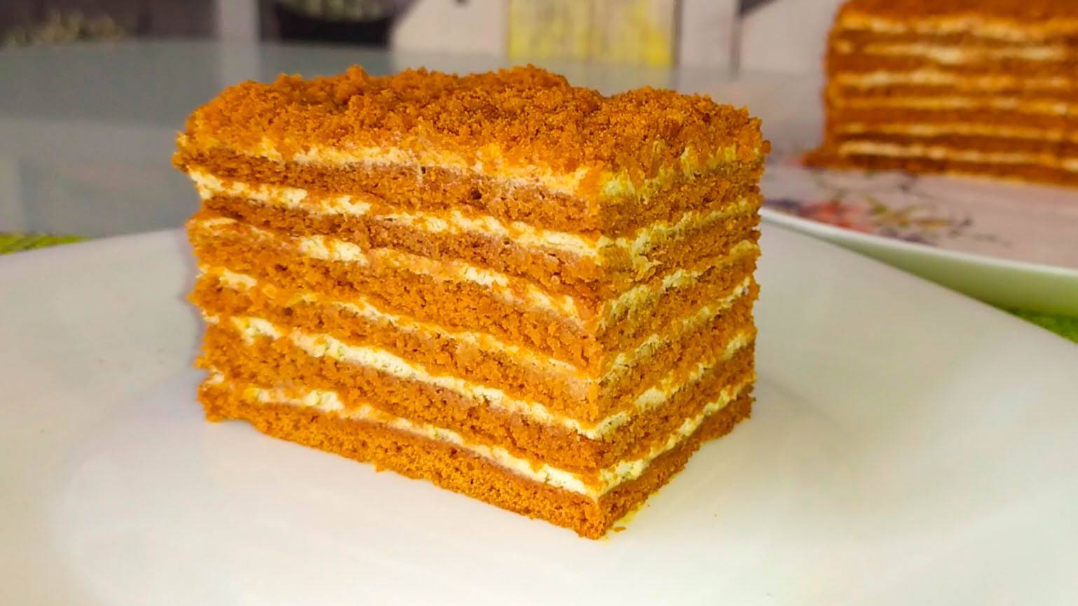 Ленивый карамельный МЕДОВИК как пух! 🍰 Без раскатки коржей за 30 минут!