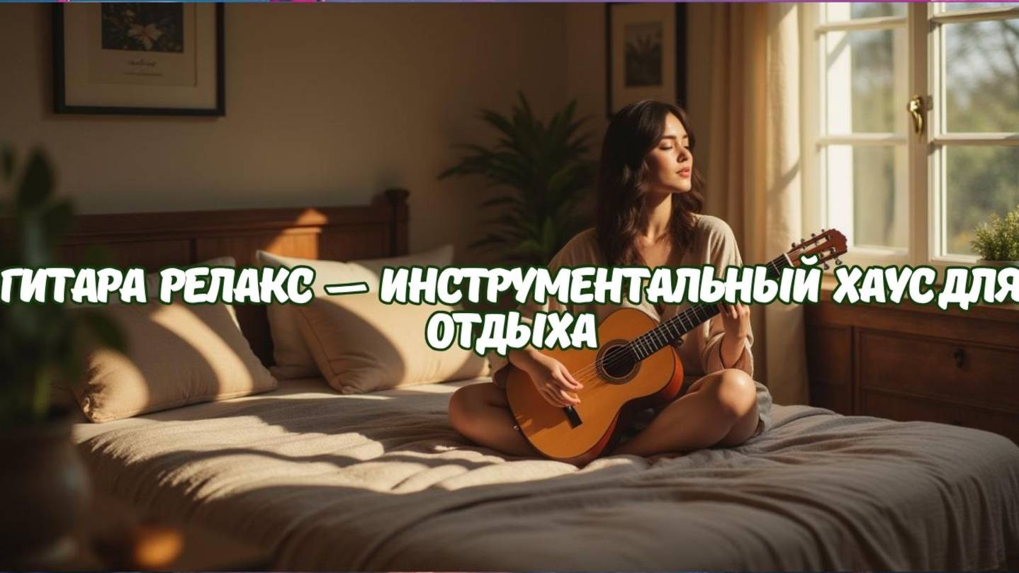 House с гитарой — инструментальная музыка для гармонии и спокойствия