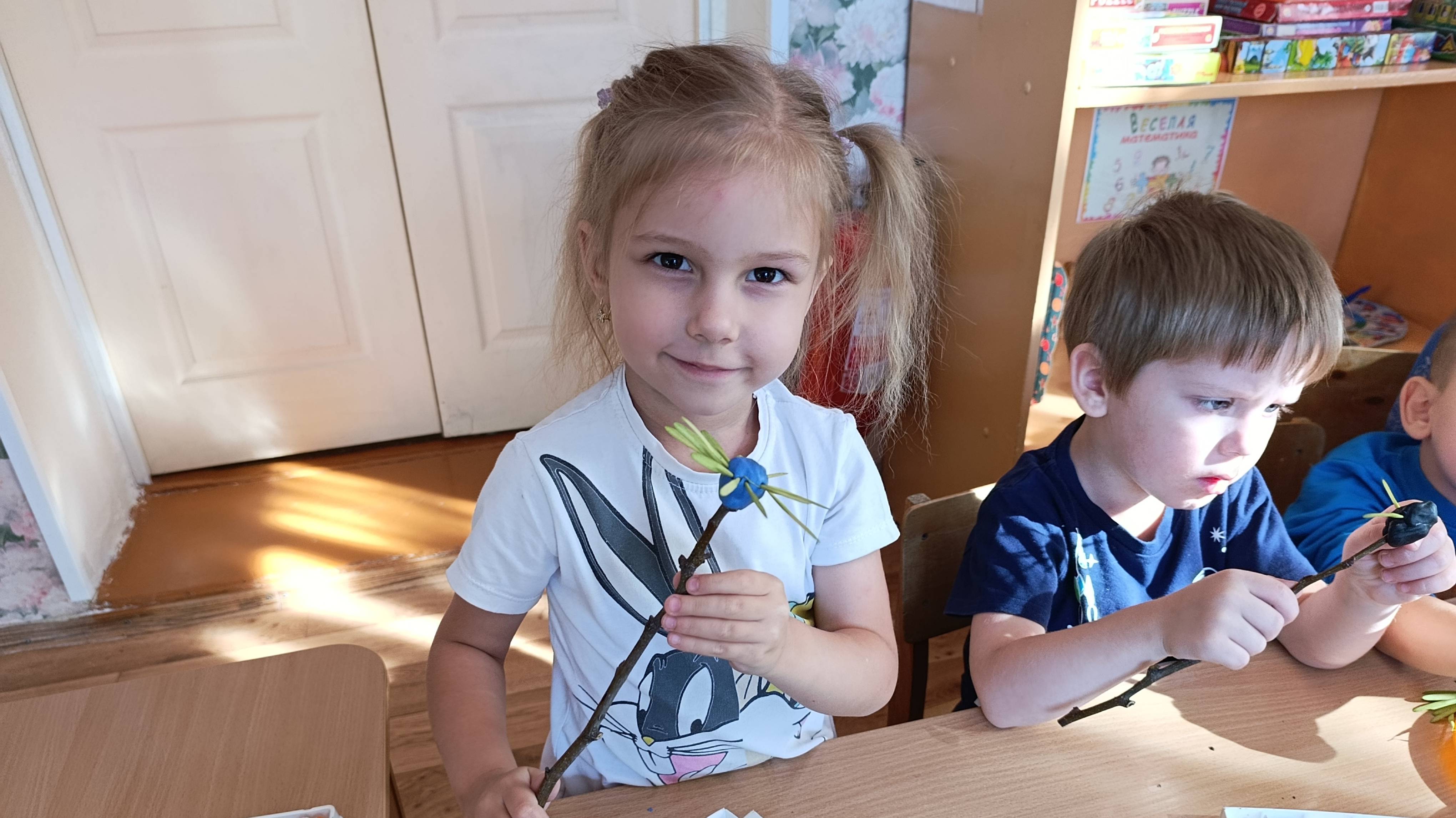 Цветочки-самолётики занятие в детском саду