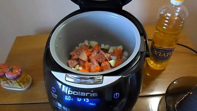 Плов из кролика в мультиварке.