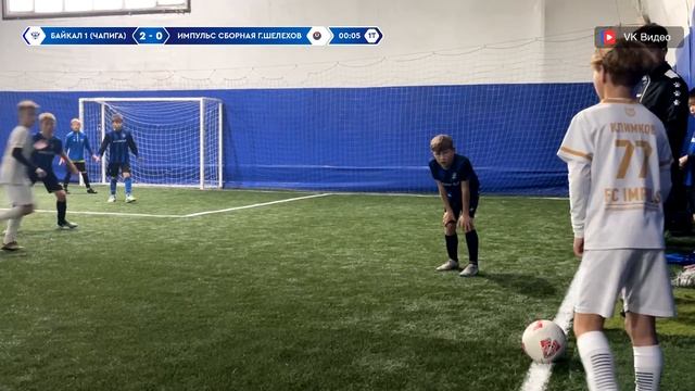 Байкал 1 (Чапига) — Импульс Сборная г. Шелехов 2:0 (ДФЛ, Зимнее первенство, Золотая лига)