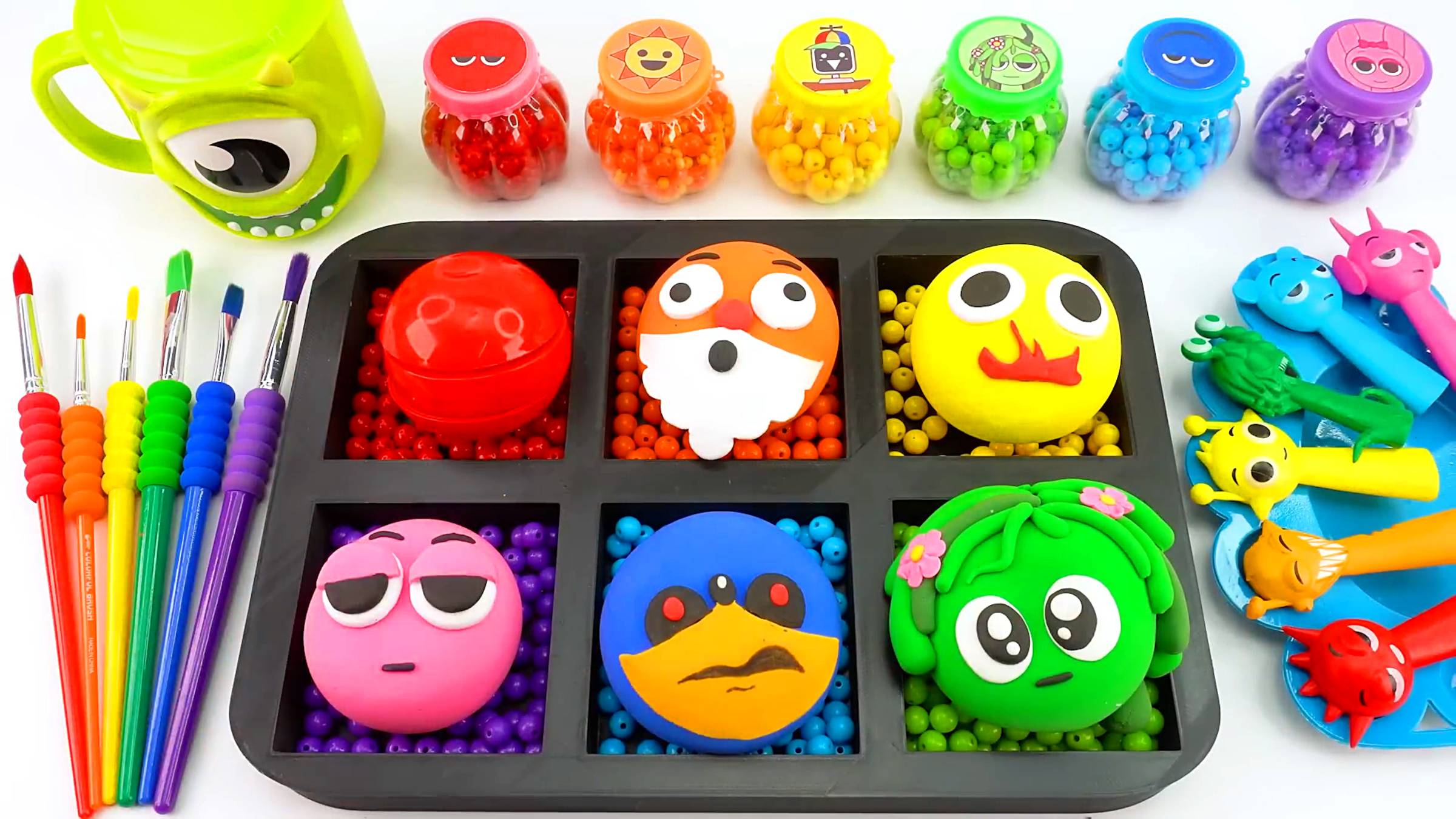 Любимые мультики АСМР для самых маленьких. Игрушки развивающие.