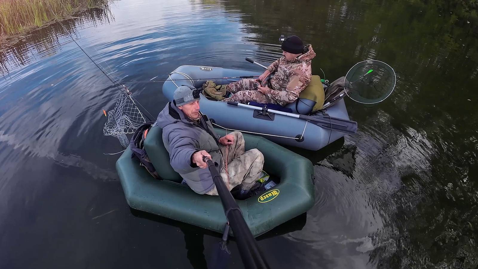 Щука на спиннинг в октябре, сплав по реке Хопёр